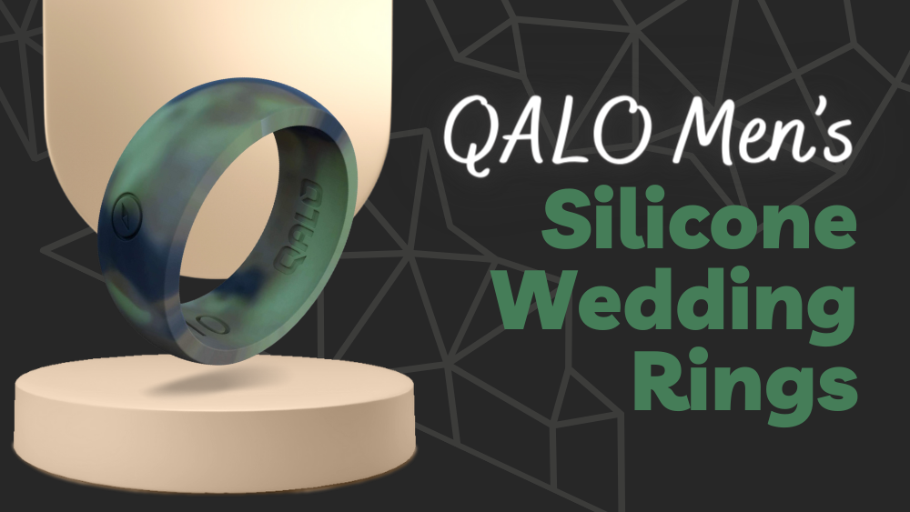 QALO Men’s Silicone Wedding Ring 2023 - Top Wedding Band for Your Man